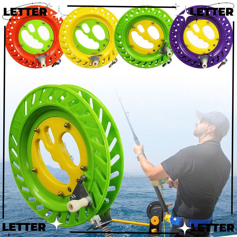 LET Hand Reel Wheel Fishing String Bobbin Anti Reverse Bearing Fishing ...