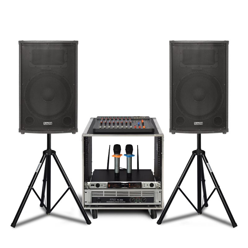 Single 15-inch outdoor performance sound set high power professional ...