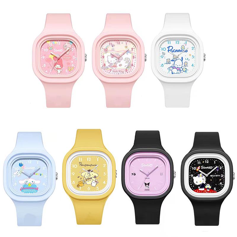 12 Styles Sanrio Watch Hello Kittys My Melody Kawaii Cinnamoroll ...