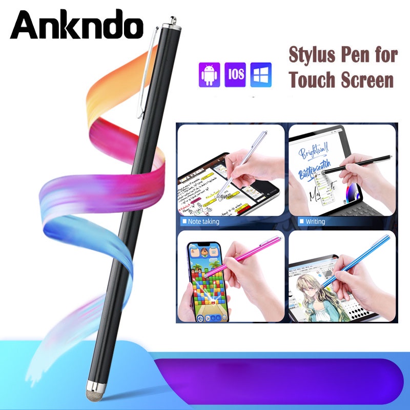 Ankndo AK864 Long Stylus Pen Capacitive Tablet Touch Screen Pencil For ...