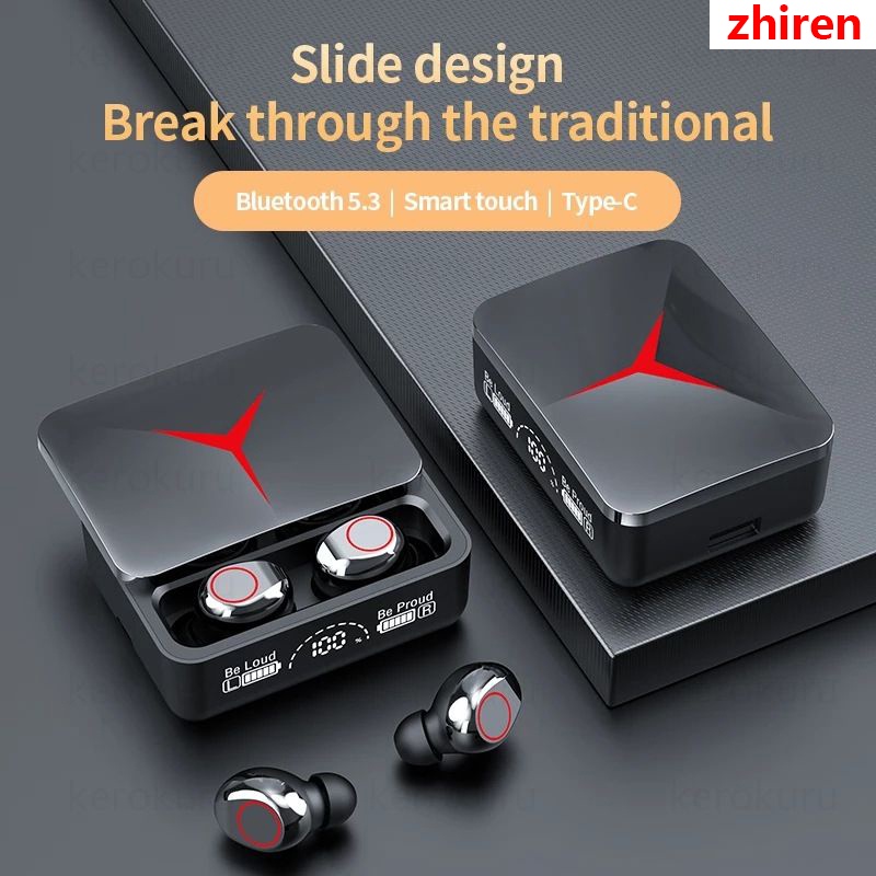 True Wireless Earphone Bluetooth 5.3 TWS Headset Super Bass Music ...