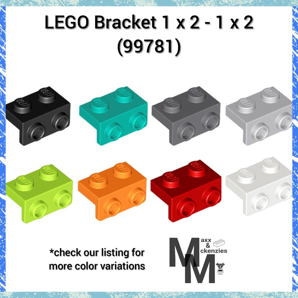 Bracket 1x2 - 1x2 (99781) LEGO Part | Shopee Philippines