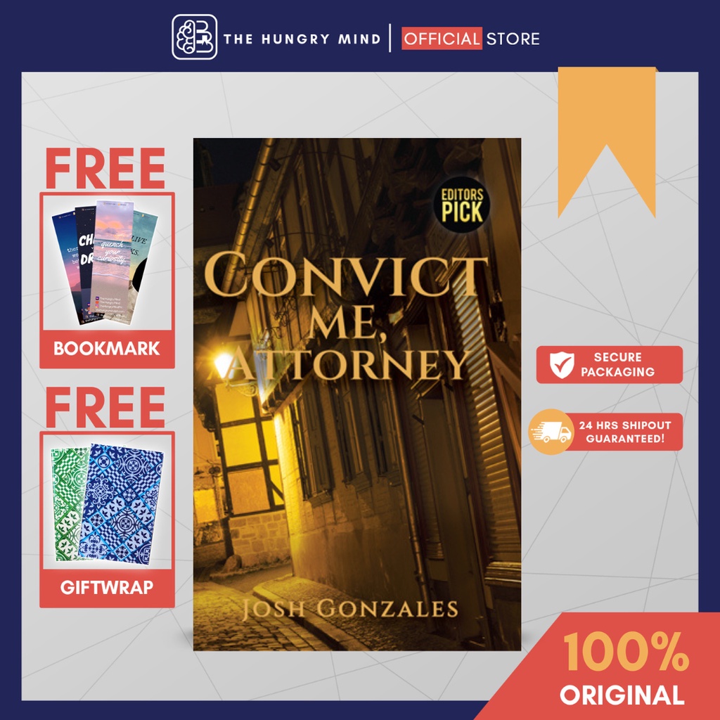 Convict Me Attorney (ORIGINAL) by Josh Gonzales (PB) Fiction Book ...