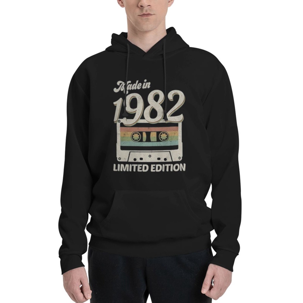 New Design Made In 1982 Limited Edition Vintage Hoodies Mens Clothes ...