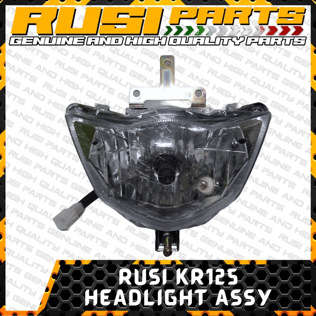 RUSI KR125 Headlight Assy/TC125/150 Ramas Headlight Assy/rusi 125 parts ...