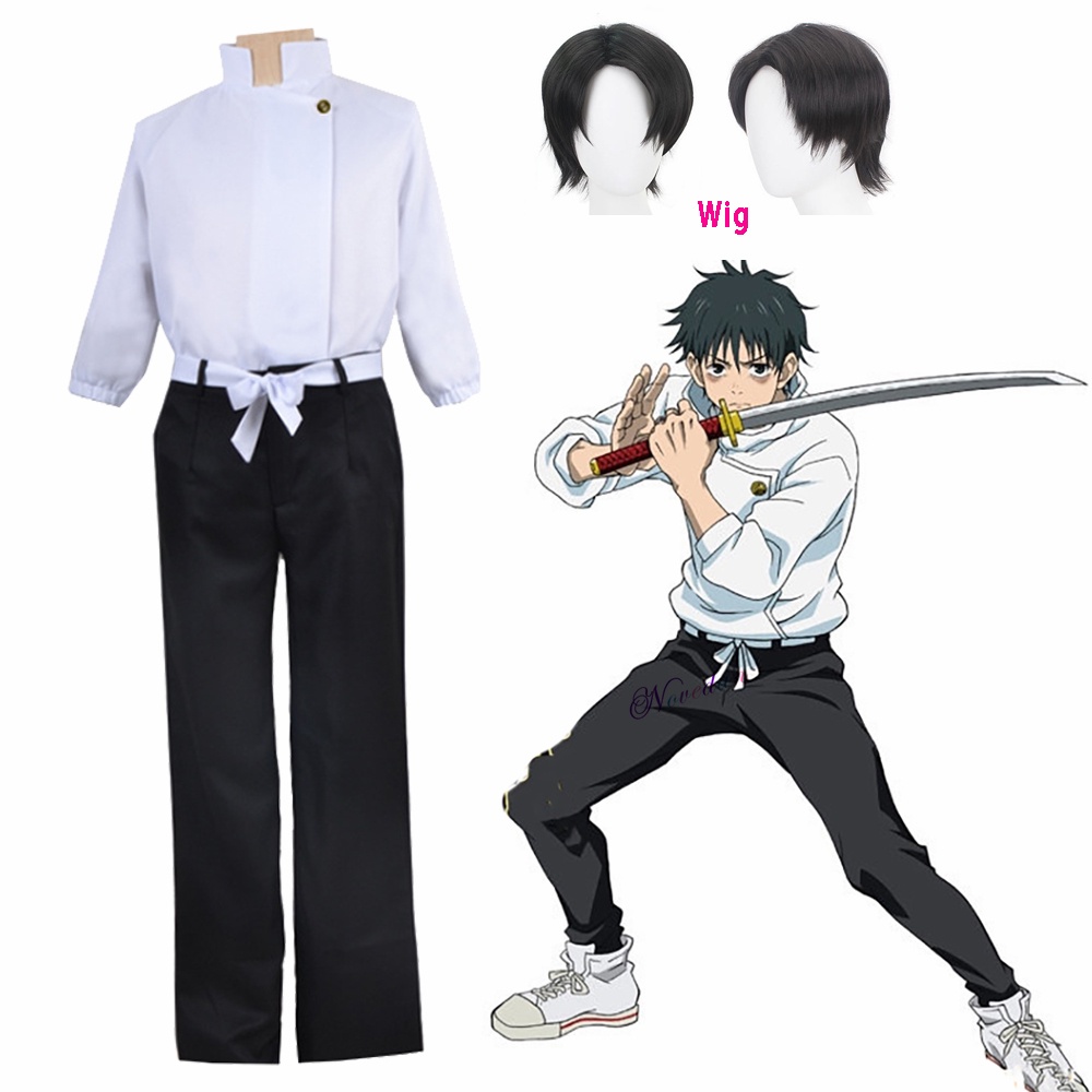 Anime Jujutsu Kaisen Yuta Okkotsu Cosplay Costume Men Women Yuta Okotsu ...