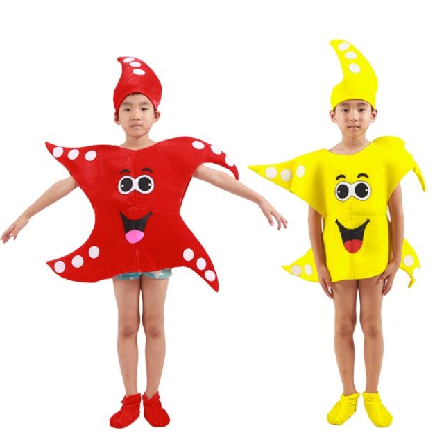 Christmas Children Sea Animals Starfish Performance Costumes Toddler ...