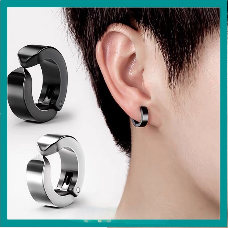 Titanium Steel False Ear Nail Ear Clip Magnet False Ear Buckle ...