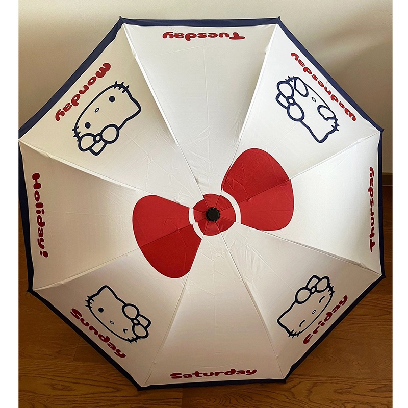 Hello Kitty Female Sunshade UV Protection Umbrella Sun Protection ...