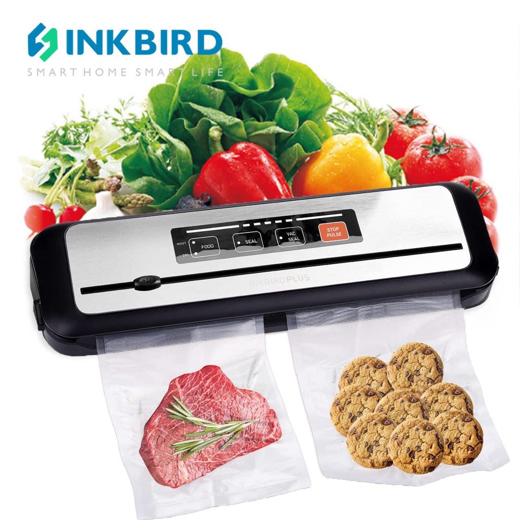 INKBIRD INK-VS01 Plus Food Vacuum Packaging Machine Household Automatic Vacuum Sealing Machine ...