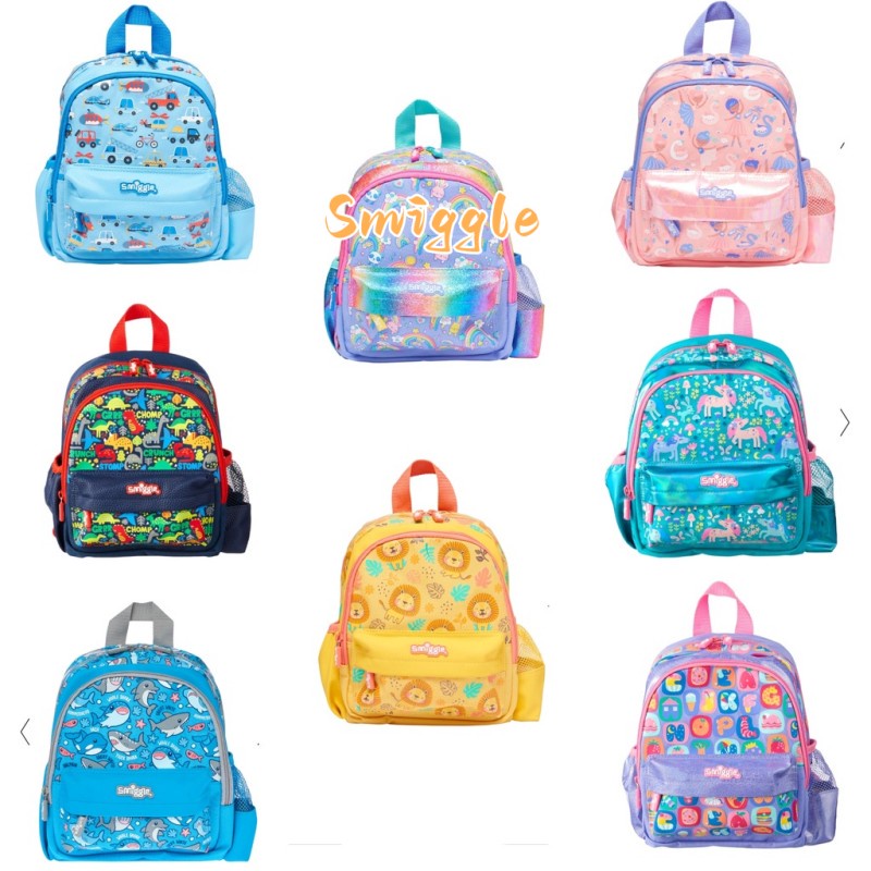 Australia Smiggle Children Backpack Princess Cartoon Kindergarten 1-2 ...