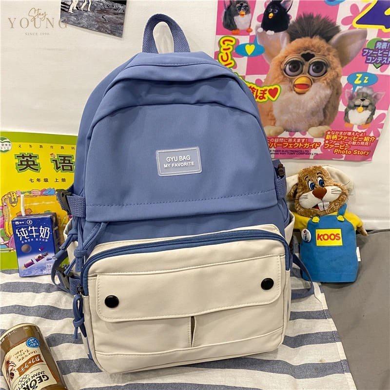 SY Korean School Backpack Large Capacity Fashion Backpack School Bags ...