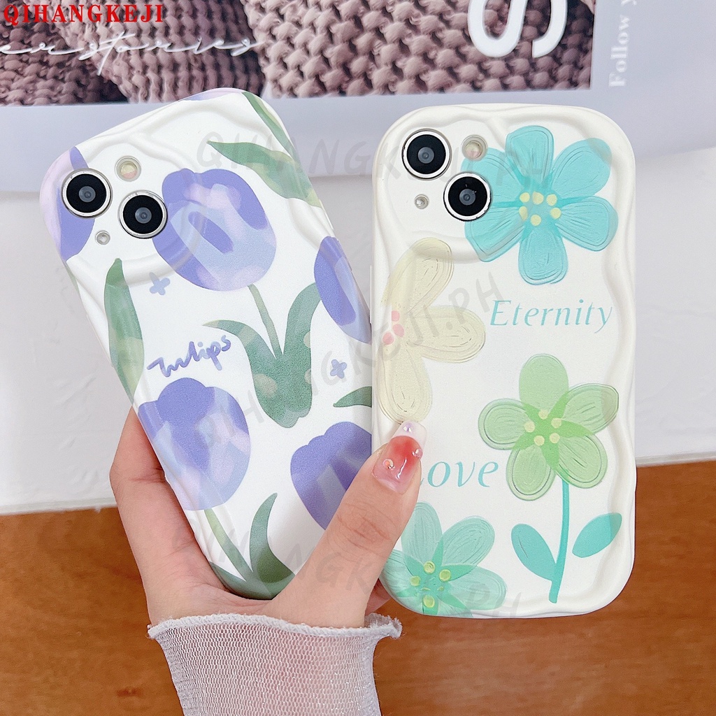 Casing Cream Fresh Flower Phone Case For OPPO A52 A92 A57 A77 A77S A17 A17K A16 A16K A15 A15S ...