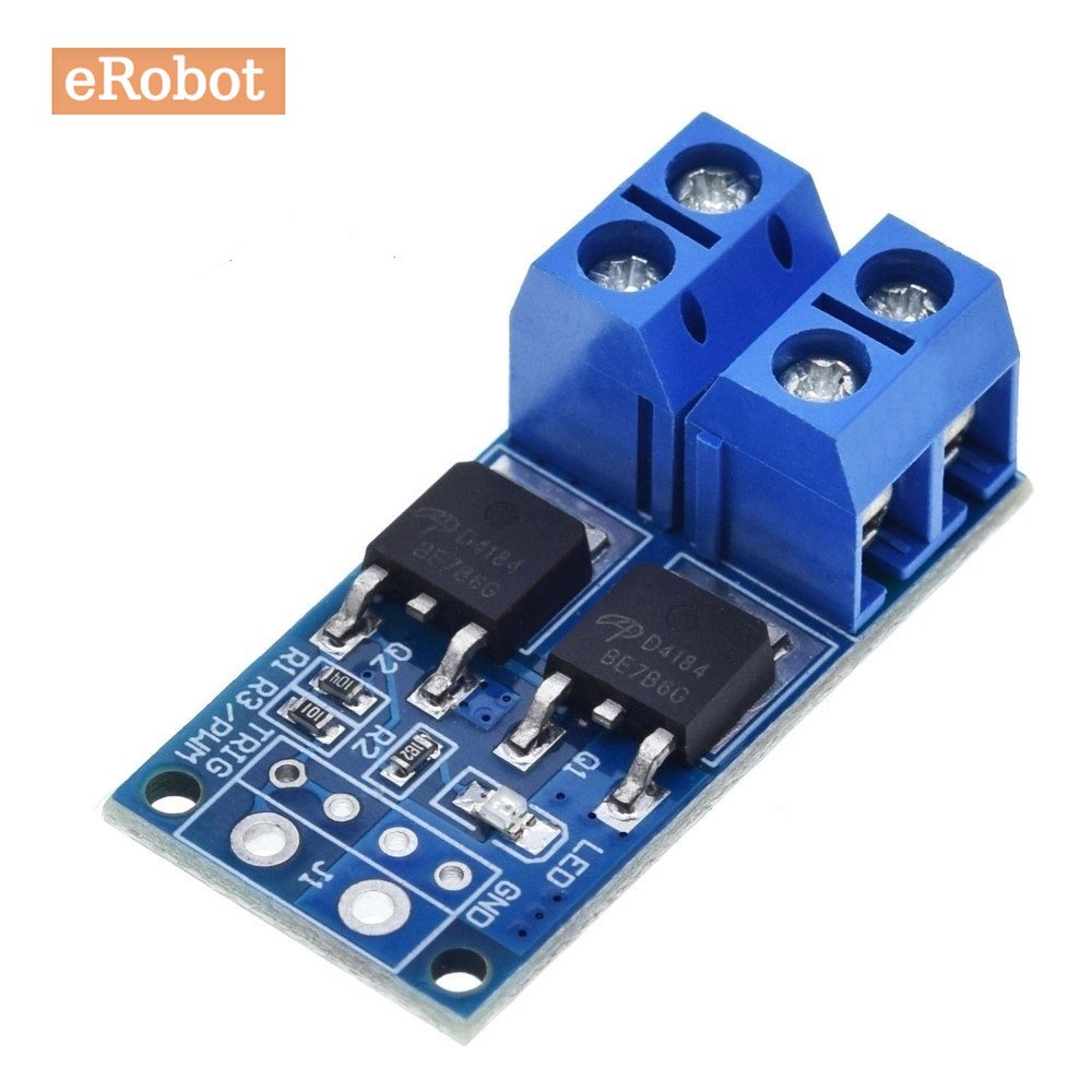 15A 400W MOS FET Trigger Switch Drive Module PWM Regulator Control ...