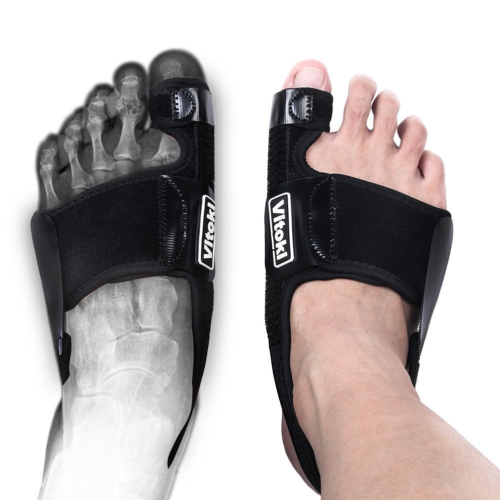 Foot Bunion Relief Kit - Big Toe Straightener with Toe Adjuster, 2pcs ...