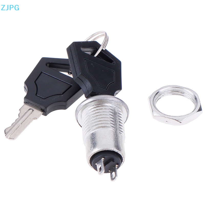 ZJPG> 1pc 12mm Mini Key Switch ON/OFF Lock Switch KS-02 KS02 Electronic ...