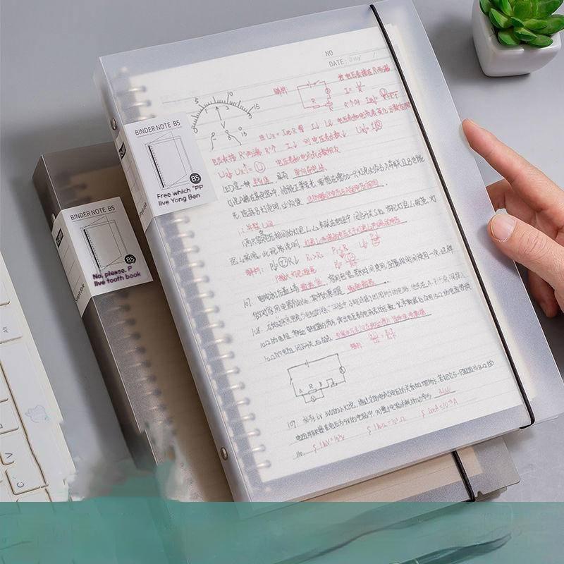 B5 Ring binder detachable notebook office junior and senior high school ...