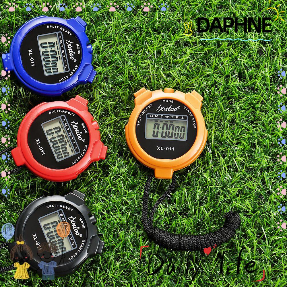 DAPHNE Sports Stopwatch Timer Waterproof Countdown Timer Lap Split ...