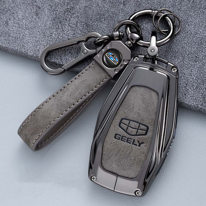 geely key cover Coolray 2019-2023 Okavango Emgrand Metal Remote Car Key ...