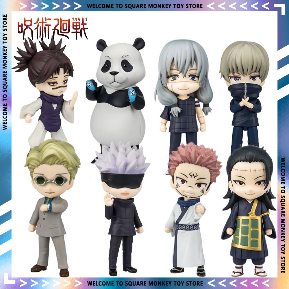 Bandai Original Figurine Jujutsu Kaisen Mini Anime Figures Action ...