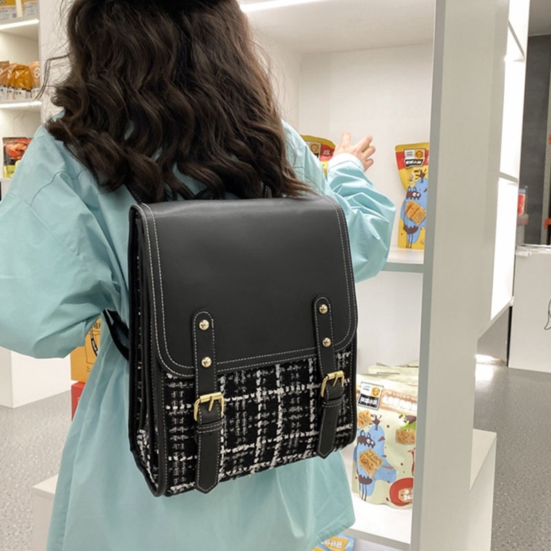 Backpack for Women Korean New Fashion Leather Backpack Large Capacity ...