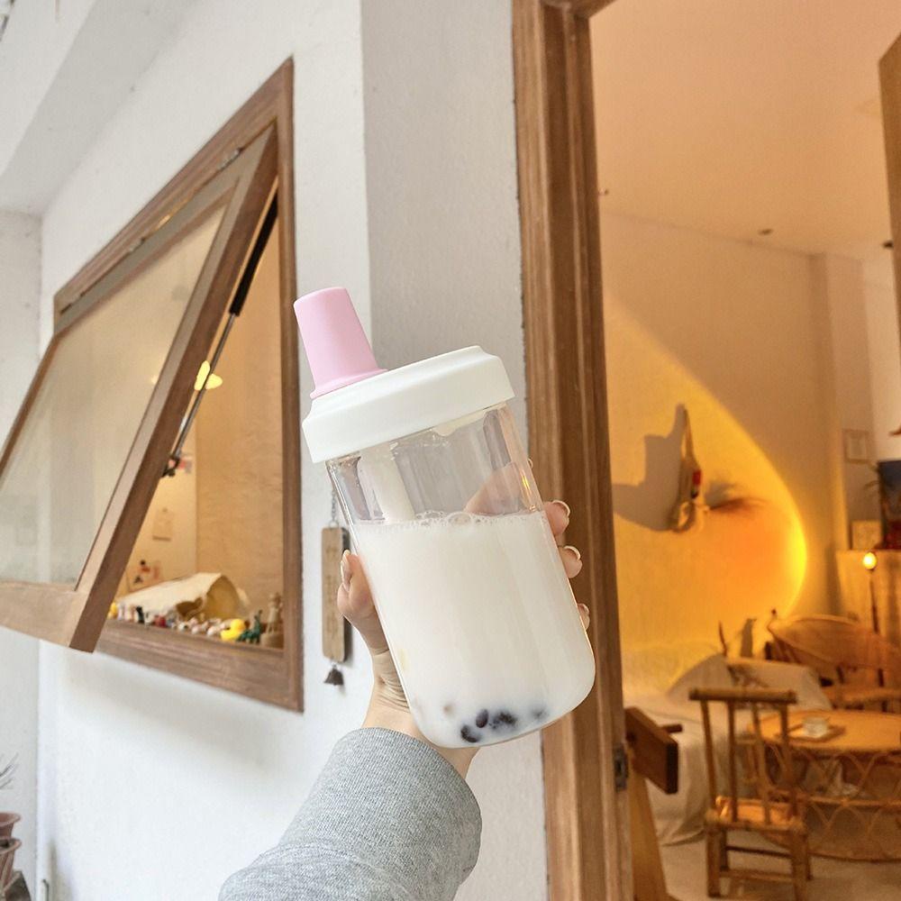 DAPHNE Straw Cup Outdoors Anti-fall Water Cup Straigh Drinking Portable ...