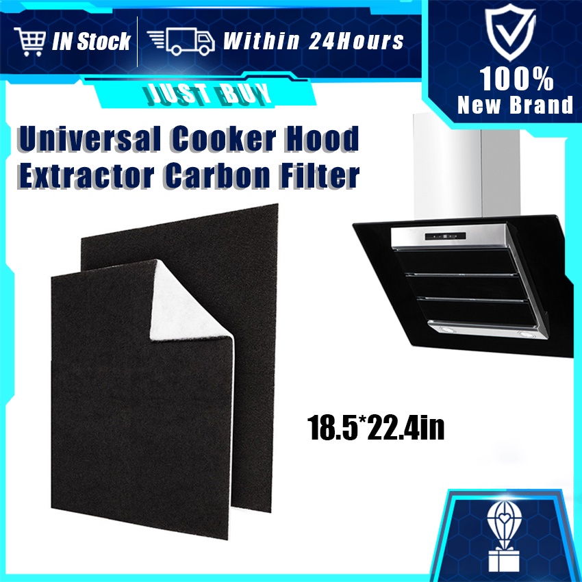 47*57cm Kitchen Charcoal Filter for Range Hood Universal Cooker Oil ...