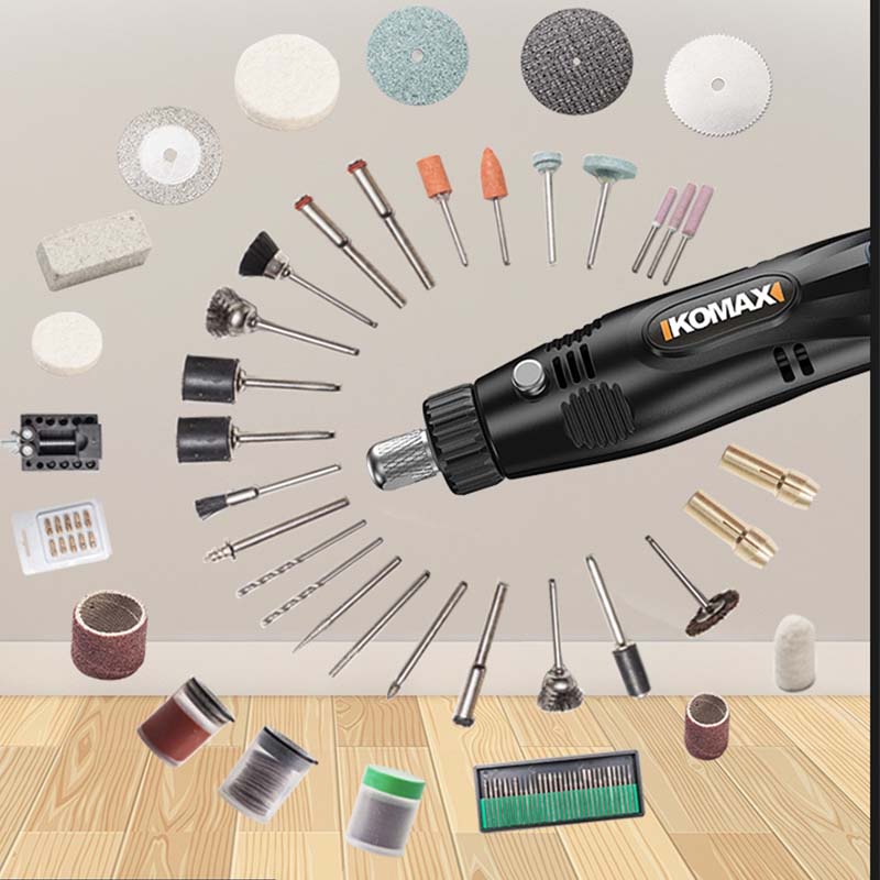 12V Electric Drill 0.5-3.2 With Grinding Accessories Set Multifunction ...