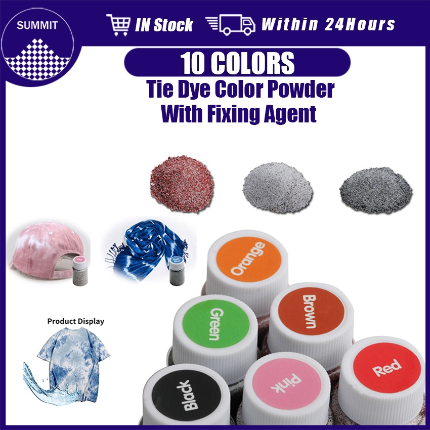Multicolor Tie Dye Color Powder 20g Pollution-free Children DIY Color ...