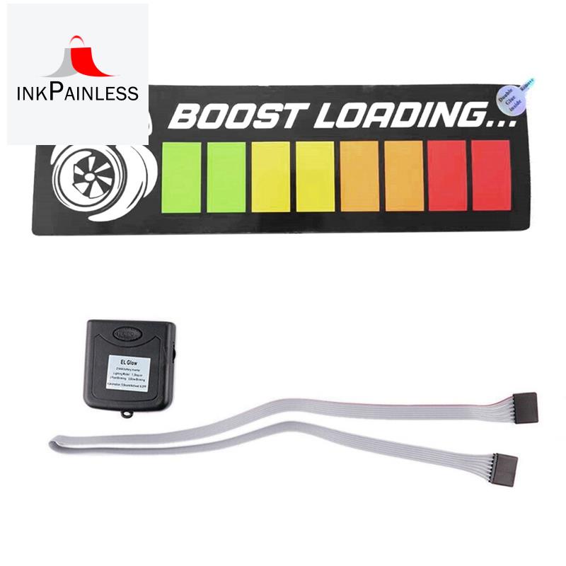 Windshield Boost Loading Car LED Light Window Stickers for JDM Glow ...