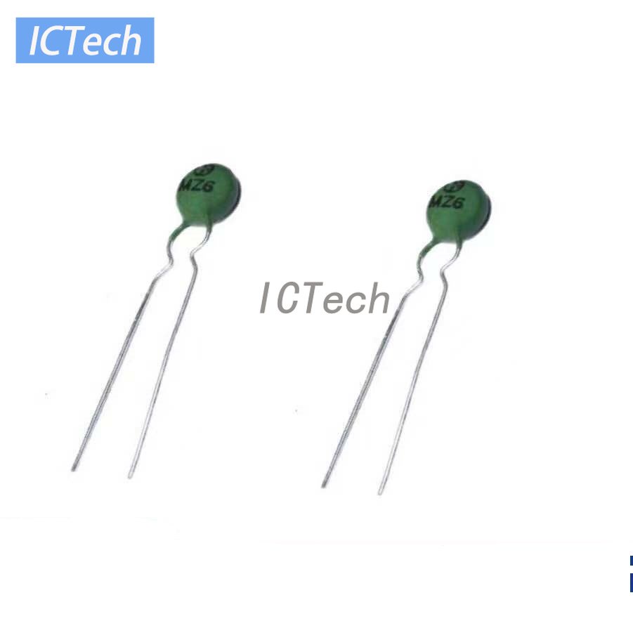 10Pcs PTC MZ6 Positive Temperature Thermistor 30-60 100-300 300-500 500 ...