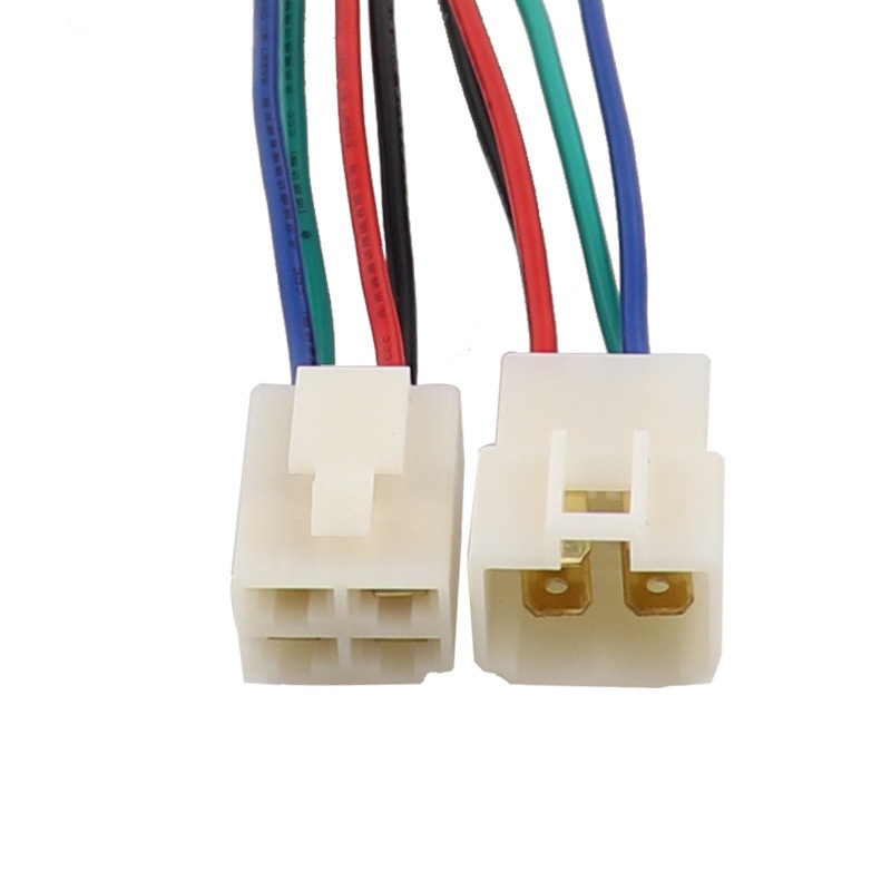 6.3mm 1pair 1P 2 3 4 6PIN connector Kits for Motorcycle ebike car set ...