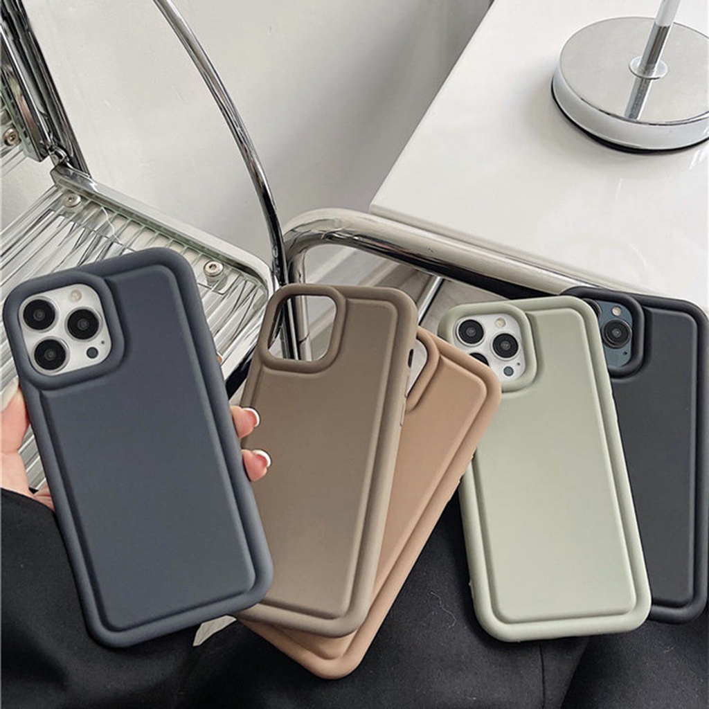 Solid Color Cases for iPhone 11 14 15 Pro Max iPhone XR XS Max 6 7 8 ...