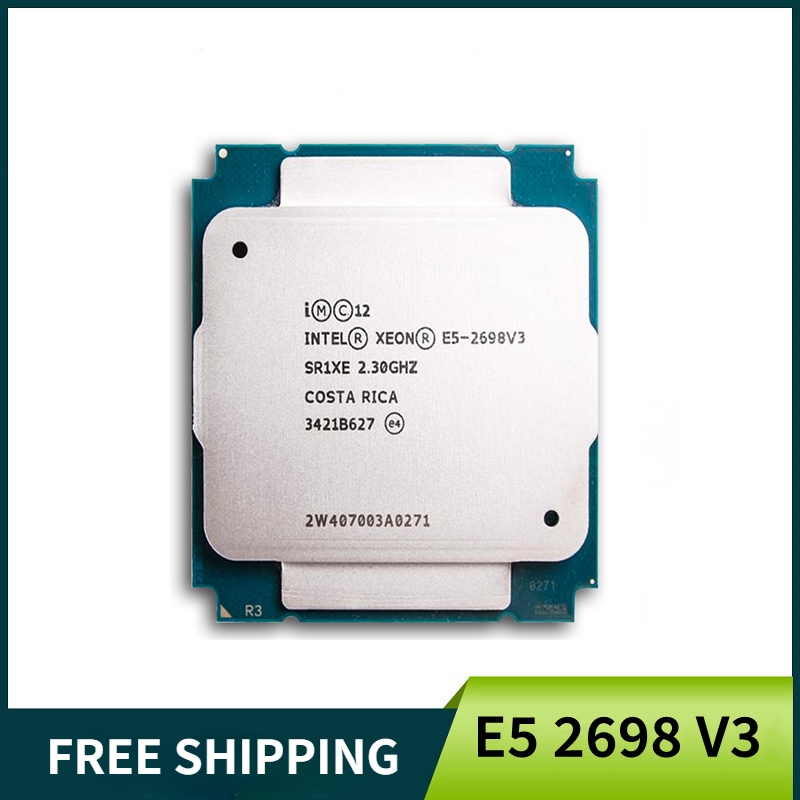 Used Almost New Intel Xeon E5 2698 V3 Desktop Server Processor SR1XE 2 ... Used Almost New Intel Xeon E5 2698 V3 Desktop Server Processor SR1XE 2 ...