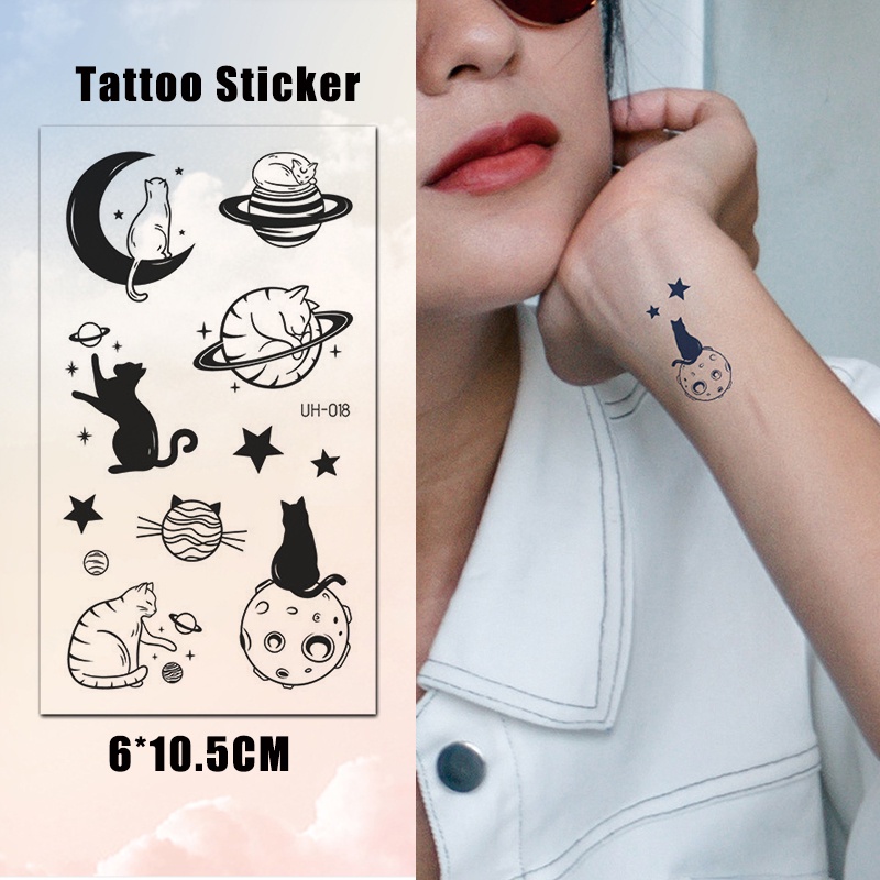 Magic Tattoo Sticker Waterproof Long Lasting 15 Days Fake Tattoo ...