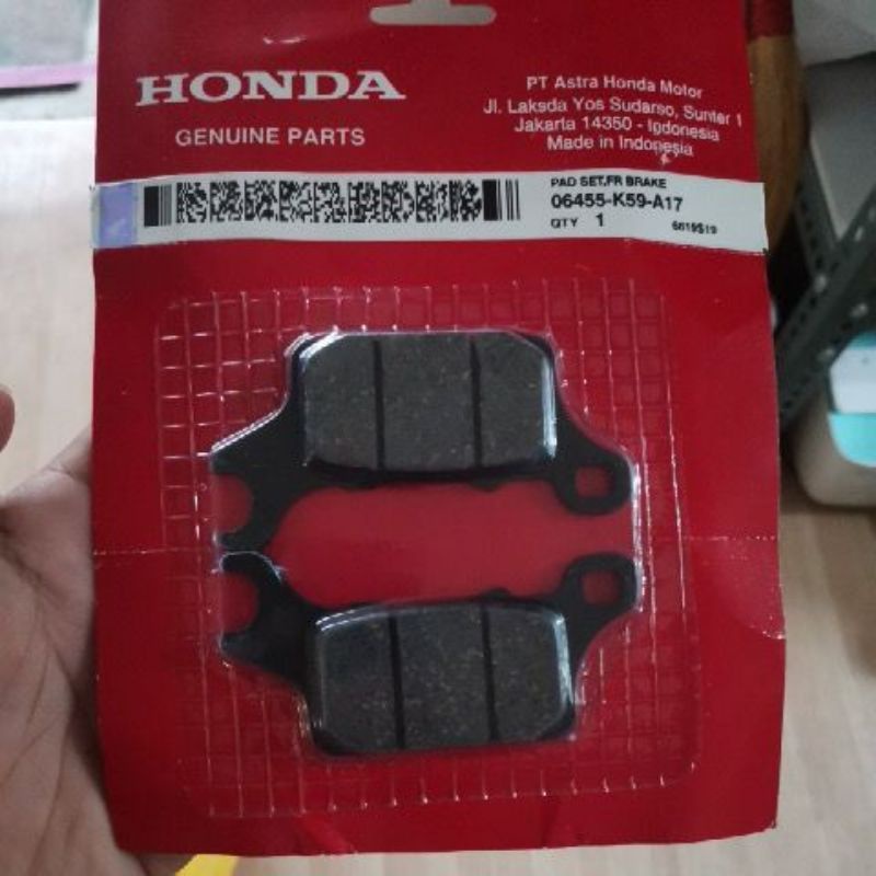 (DIY)Genuine Honda Click 125cc 150cc V2(Game Changer) Brake Pad ...