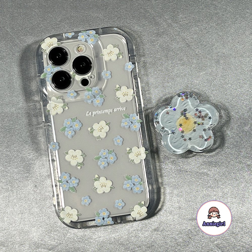 Spring Flower Phone Grips Phone Case for IPhone 11 15 16 Pro Max 14 Pro ...