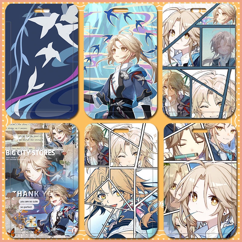 Anime Cartoon Honkai Star Rail Yaphet DIY Name Card Student School ID ...