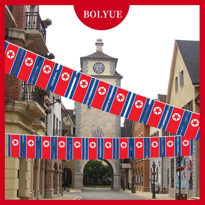Korean String Flags World Flags National Day Decoration Flags | Shopee ...