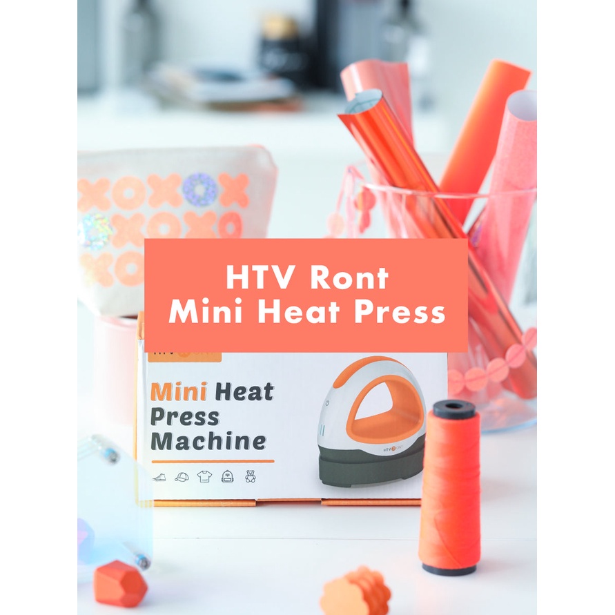 HTV Ront HTVront Mini Heat Press | for Iron-on Iron on HTV Heat ...
