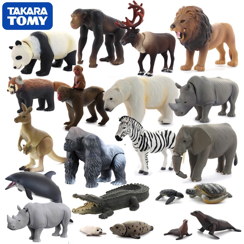 [Discount] Tomy Version Bulk Domeka Movable Simulation Animal Model ...