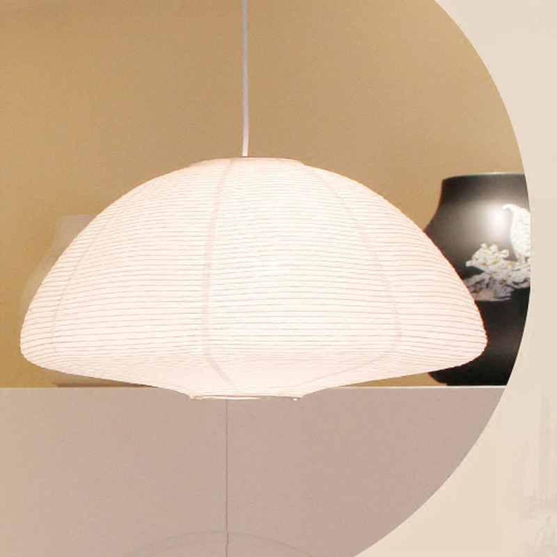 Paper lantern Japanese Mid-Autumn Festival paper lamp shade White ...