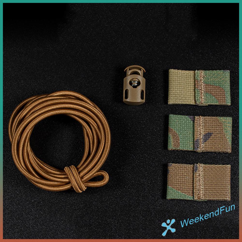 WE★ Portable Retention Molle Webbing Loop Cord Multifunctional Flag ...