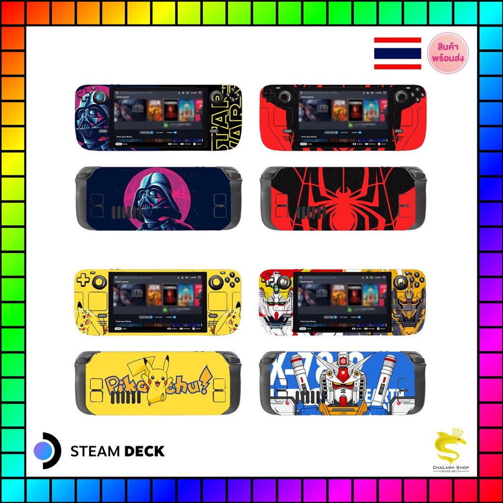 Steam Deck & OLED Machined Vinyl Sticker Does Not Leave Adhesive ...