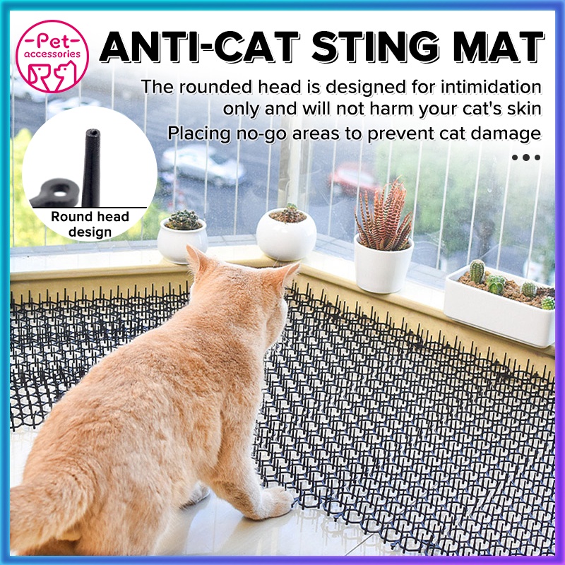 Cat mat with spikes 49*13cm deterrent cat repellent mats for indoors ...