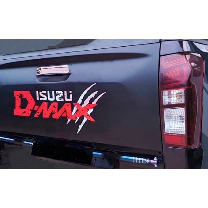 ISUZU DMAX Monster Claw Car Body Tailgate Sticker | Shopee Philippines