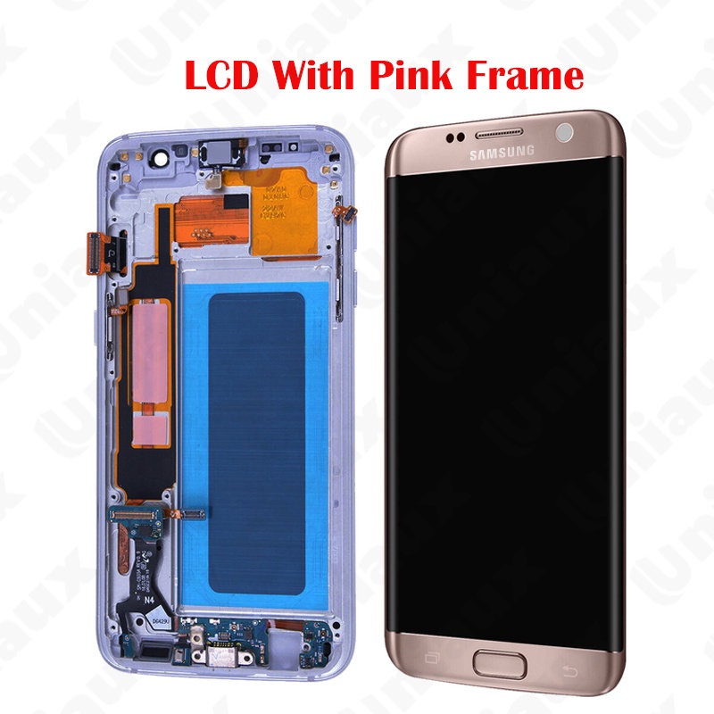 5.5"; Original AMOLED For Samsung Galaxy S7 edge LCD G935F G935FD ...