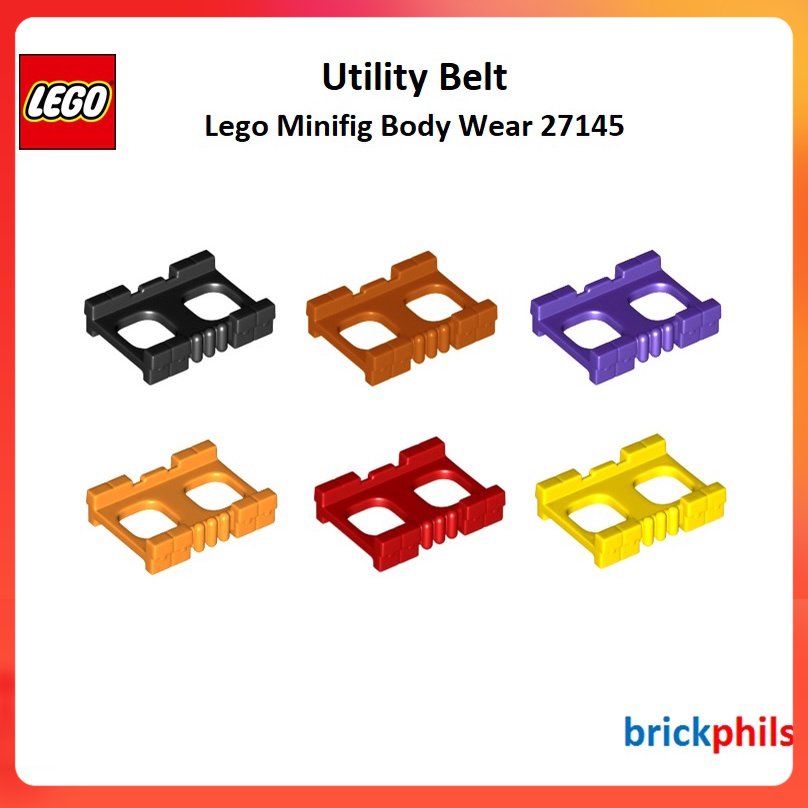 Lego Minifig Body Wear 27145 - Utility Belt | Shopee Philippines