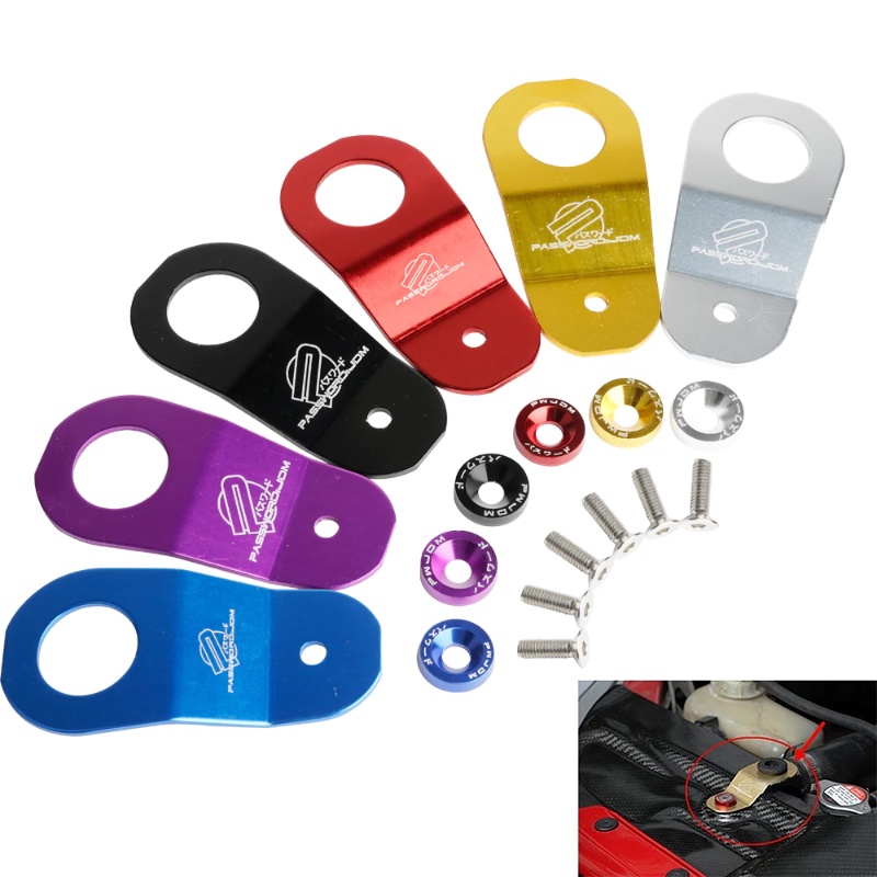 JDM Aluminum Radiator Stay Mount Bracket Car Modification Universal ...