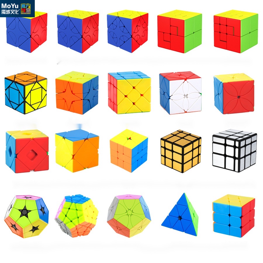 MoYu Cube Speed Cube 2x2x2 3x3x3 Cube Fisher Cube Pyraminx Megaminx ...